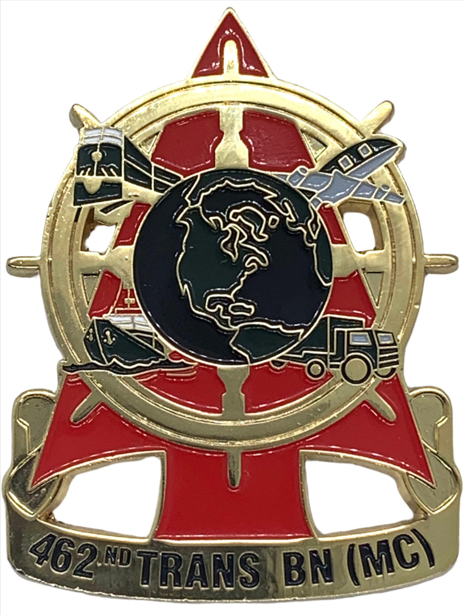462nd Trans BN (MC) Challenge Coin – GRANDPOPSARMYNAVY