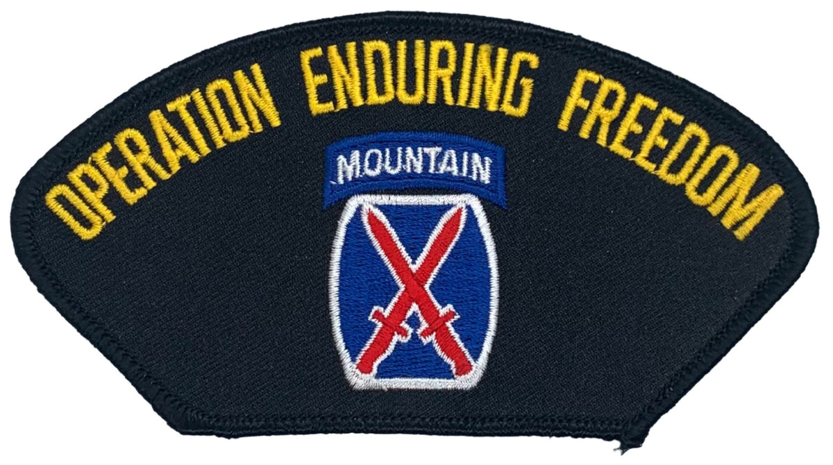 U.S. Army Operation Enduring Freedom Hat Patch – GRANDPOPSARMYNAVY