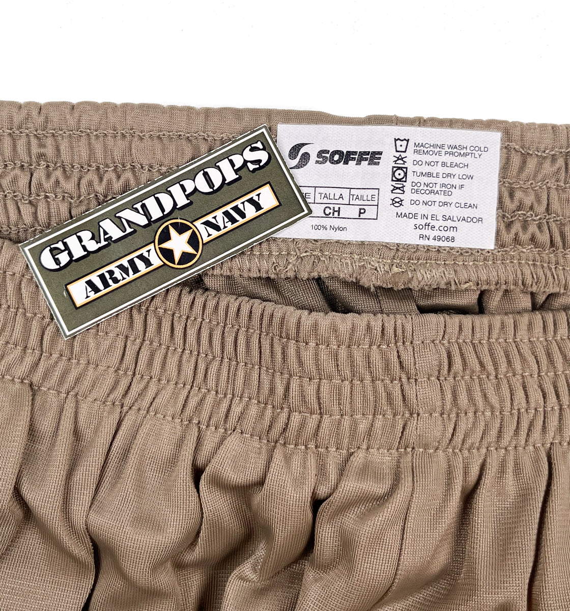 Soffe Military Skivvy Shorts Coyote Brown – GRANDPOPSARMYNAVY