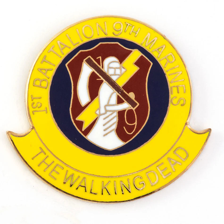 USMC 1st Battalion 9th Marines Division Pin – GRANDPOPSARMYNAVY