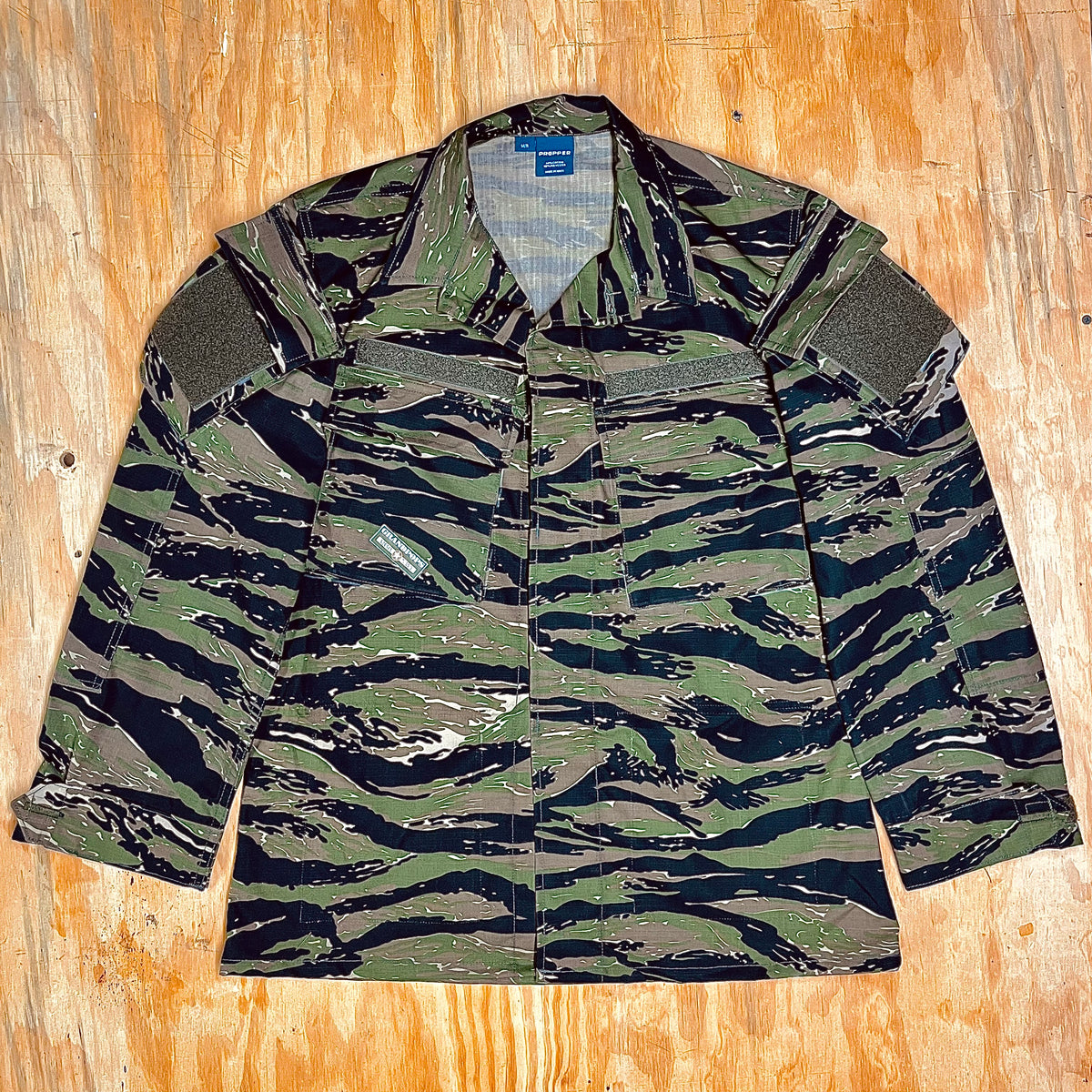 Tiger Stripe Raid Mod BDU Custom Jacket – GRANDPOPSARMYNAVY