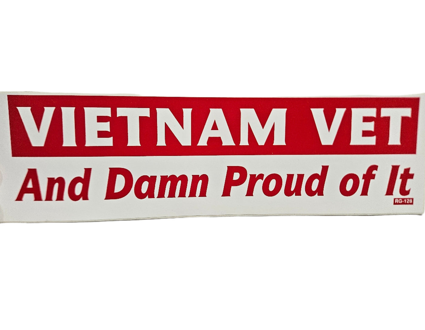 Vietnam Vet And Damn Proud of It Bumper Sticker – GRANDPOPSARMYNAVY