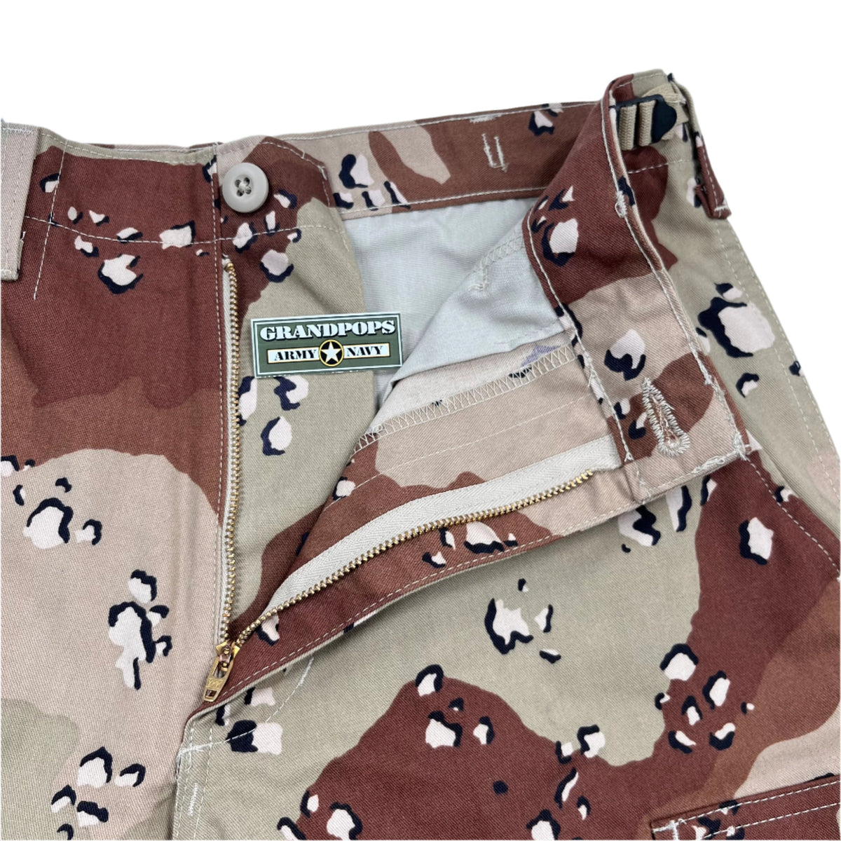 Tru-Spec Chocolate Chip Camo BDU Tactical Shorts – GRANDPOPSARMYNAVY
