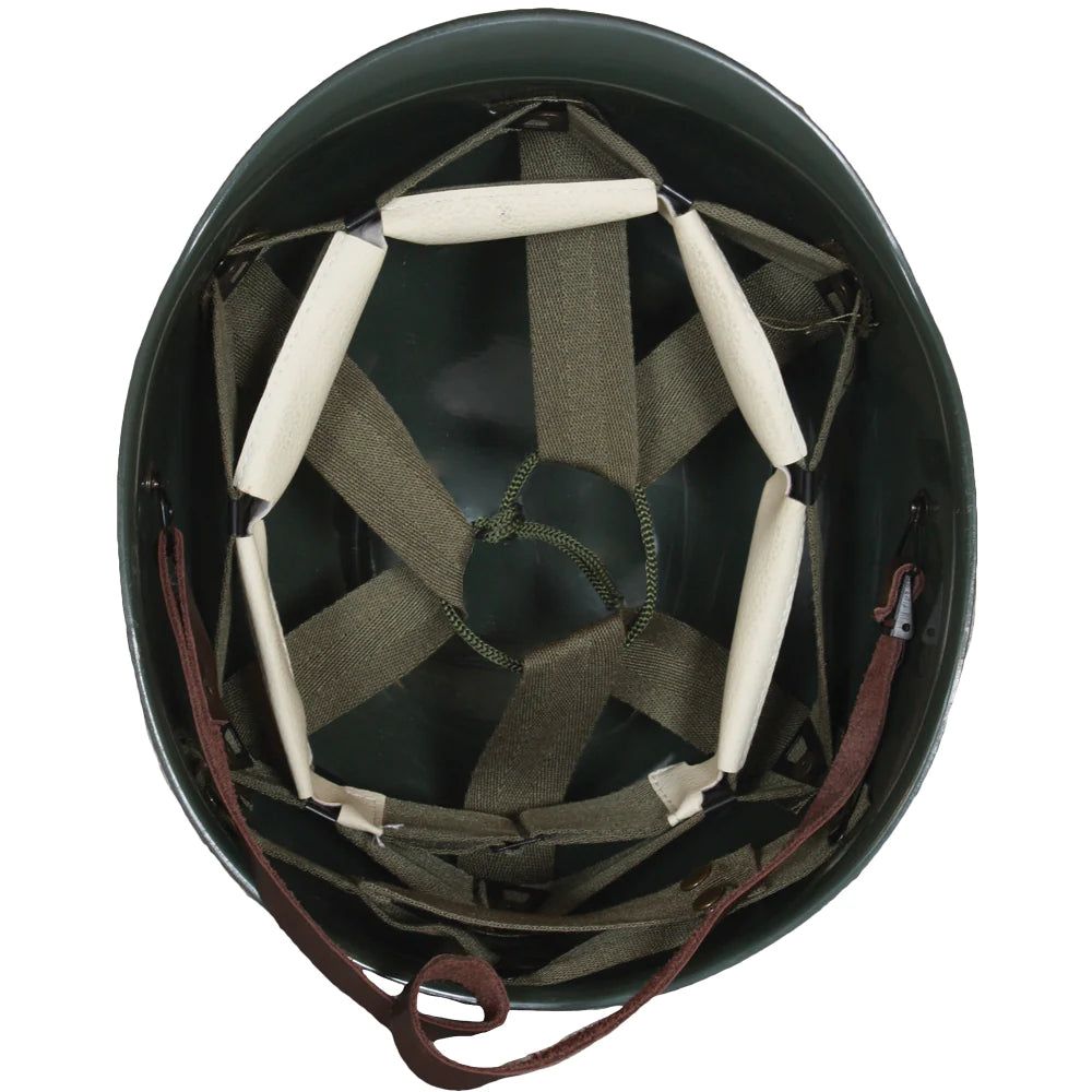 U.S. Military World War 2 M1 Helmet Liner Reproduction – GRANDPOPSARMYNAVY