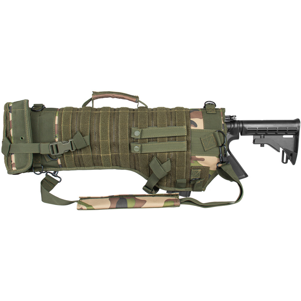 Tactical M81 Woodland Camo Rifle Scabbard – GRANDPOPSARMYNAVY
