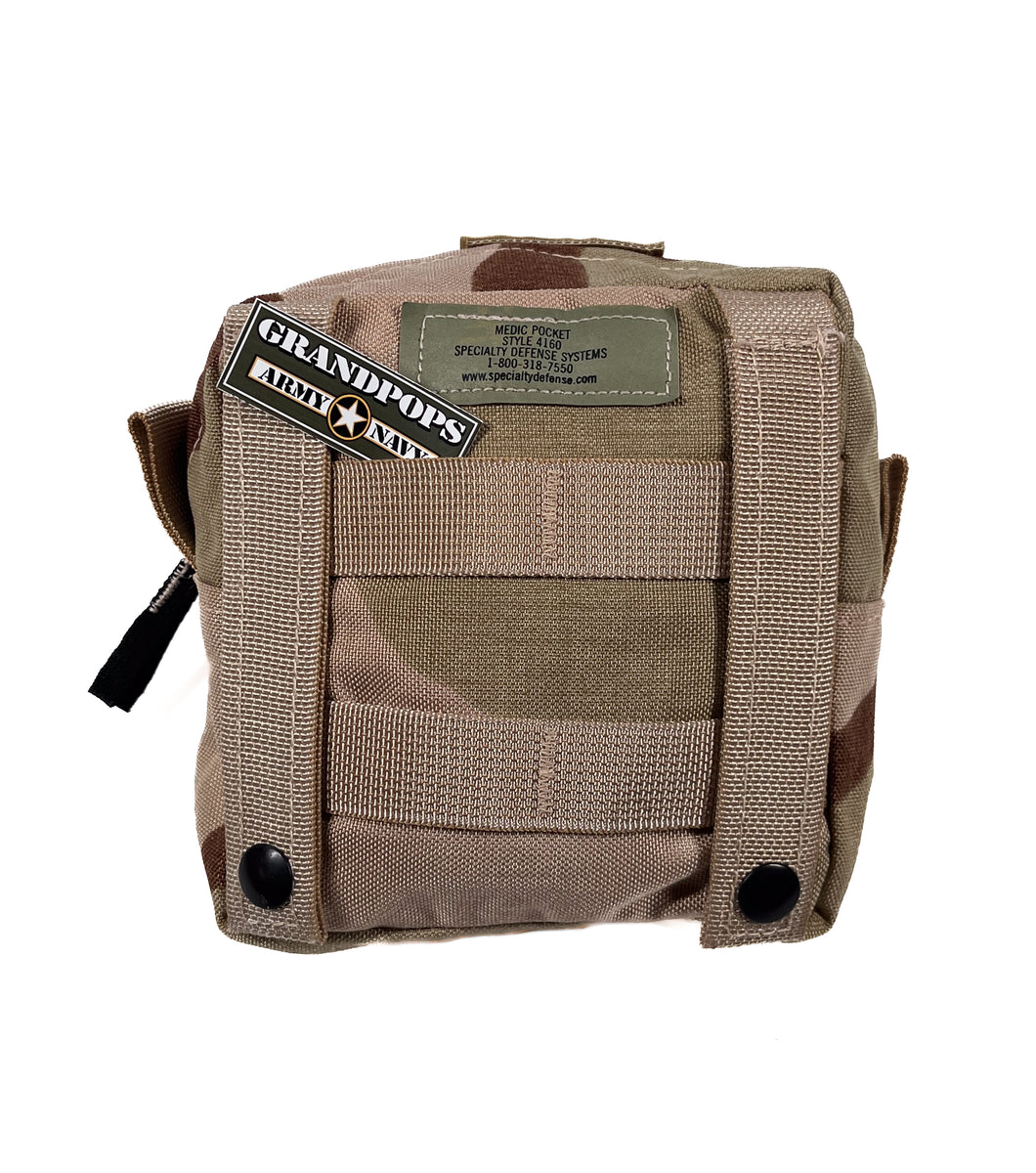 DCU 3 Color Tri-Desert MOLLE IFAK Medic Pouch NEW – GRANDPOPSARMYNAVY