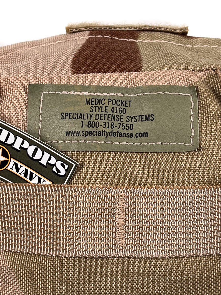 U.S. Military DCU 3 Color Tri-Desert MOLLE IFAK Medic Pouch NEW ...
