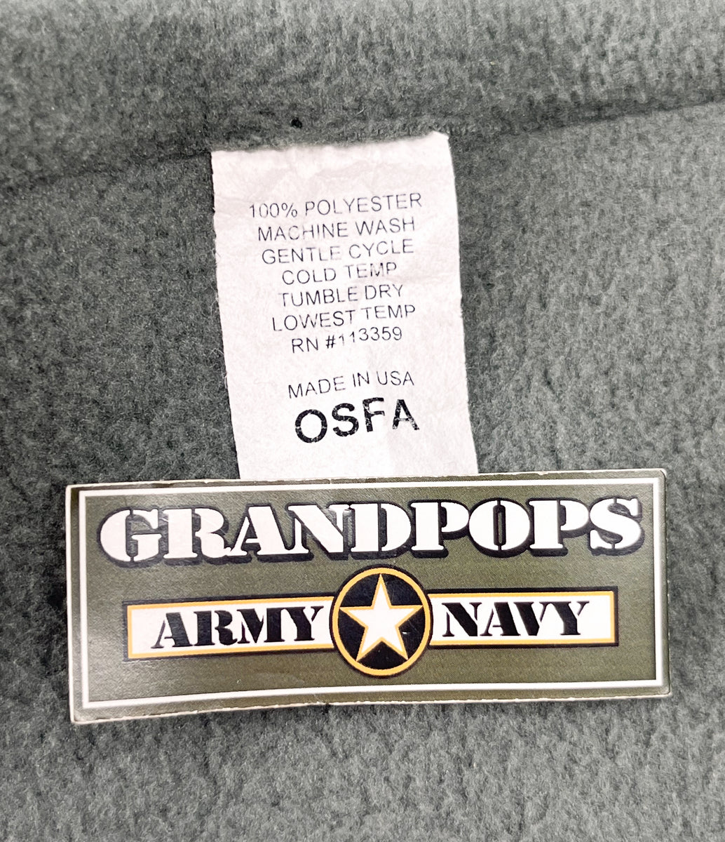 U.S. Army Foliage Green ECWCS Polyester Scarf USED – GRANDPOPSARMYNAVY