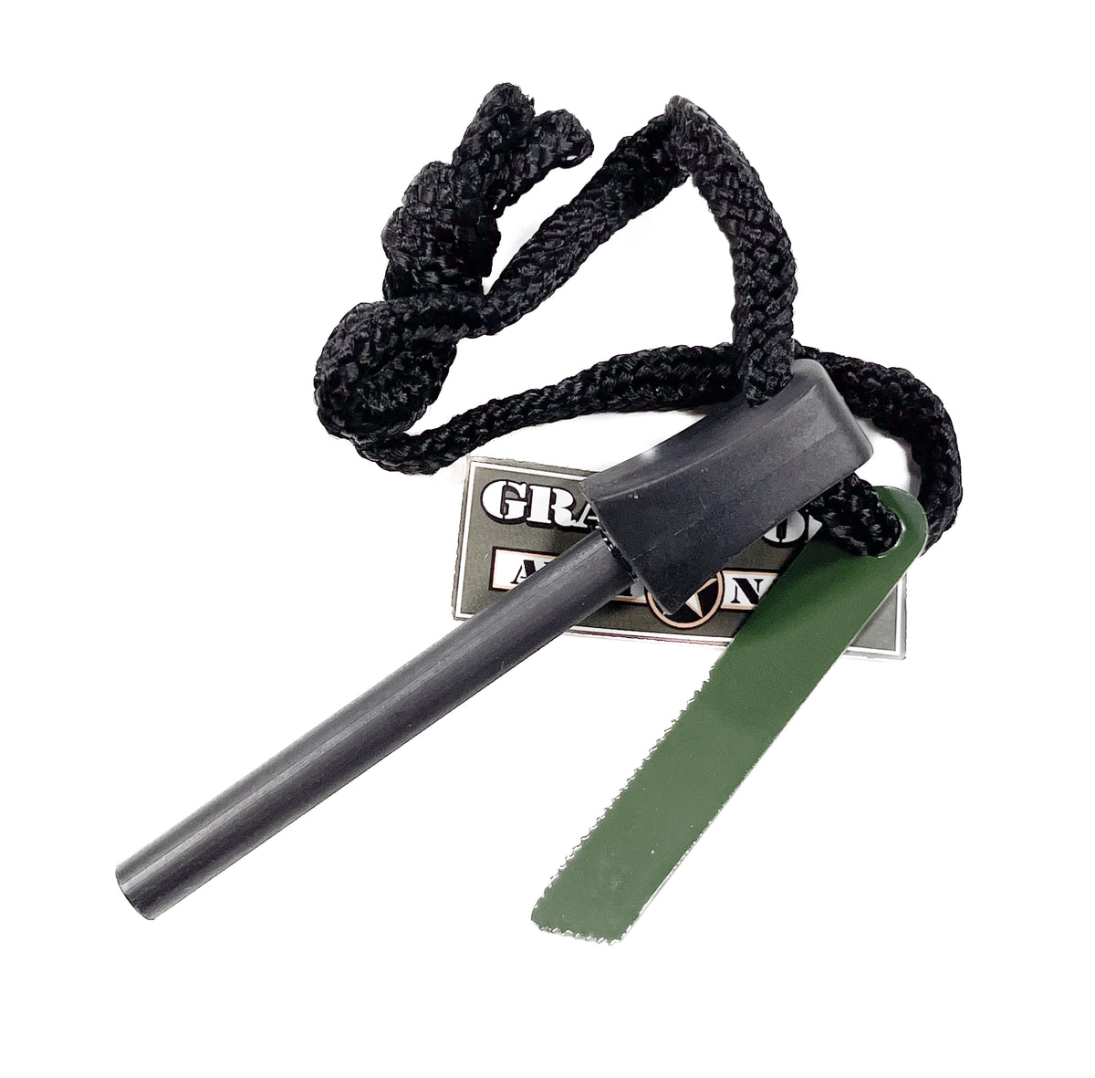 4" Jumbo Tactical Survivalist Fire Starter & Striker – GRANDPOPSARMYNAVY