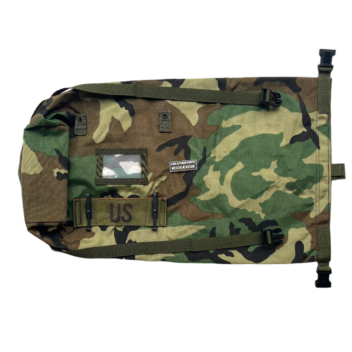 U.S. Military M81 Woodland Camo NBC MOPP Chemical Suit Carrying Bag St ...