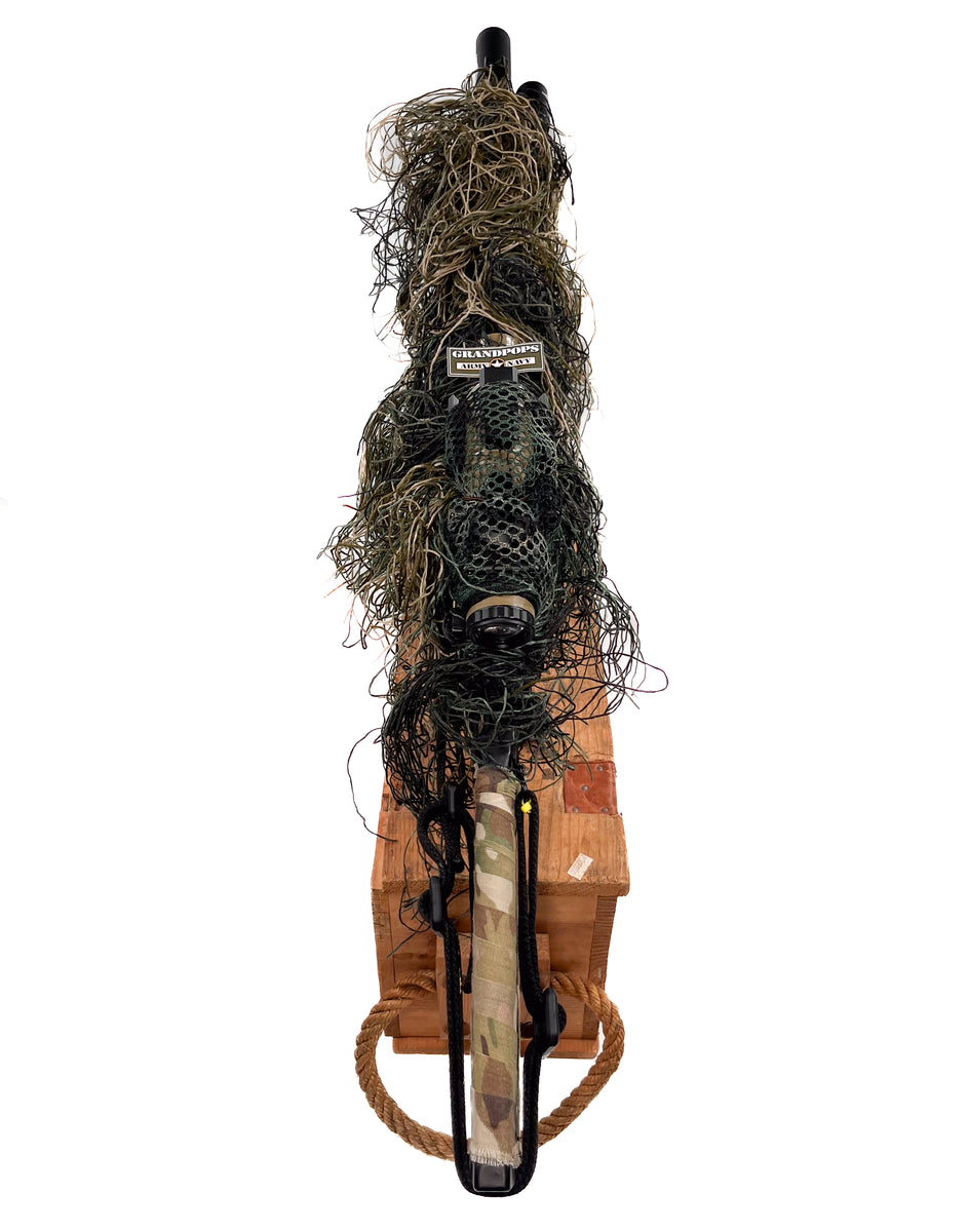 Lightweight Woodland Sniper Rifle Ghillie Wrap – GRANDPOPSARMYNAVY