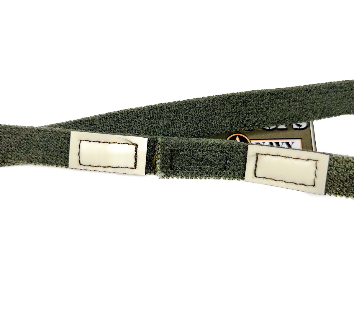 U.S. Military OD Green Elastic Cat eye Helmet Band W/ Luminous Tape ...