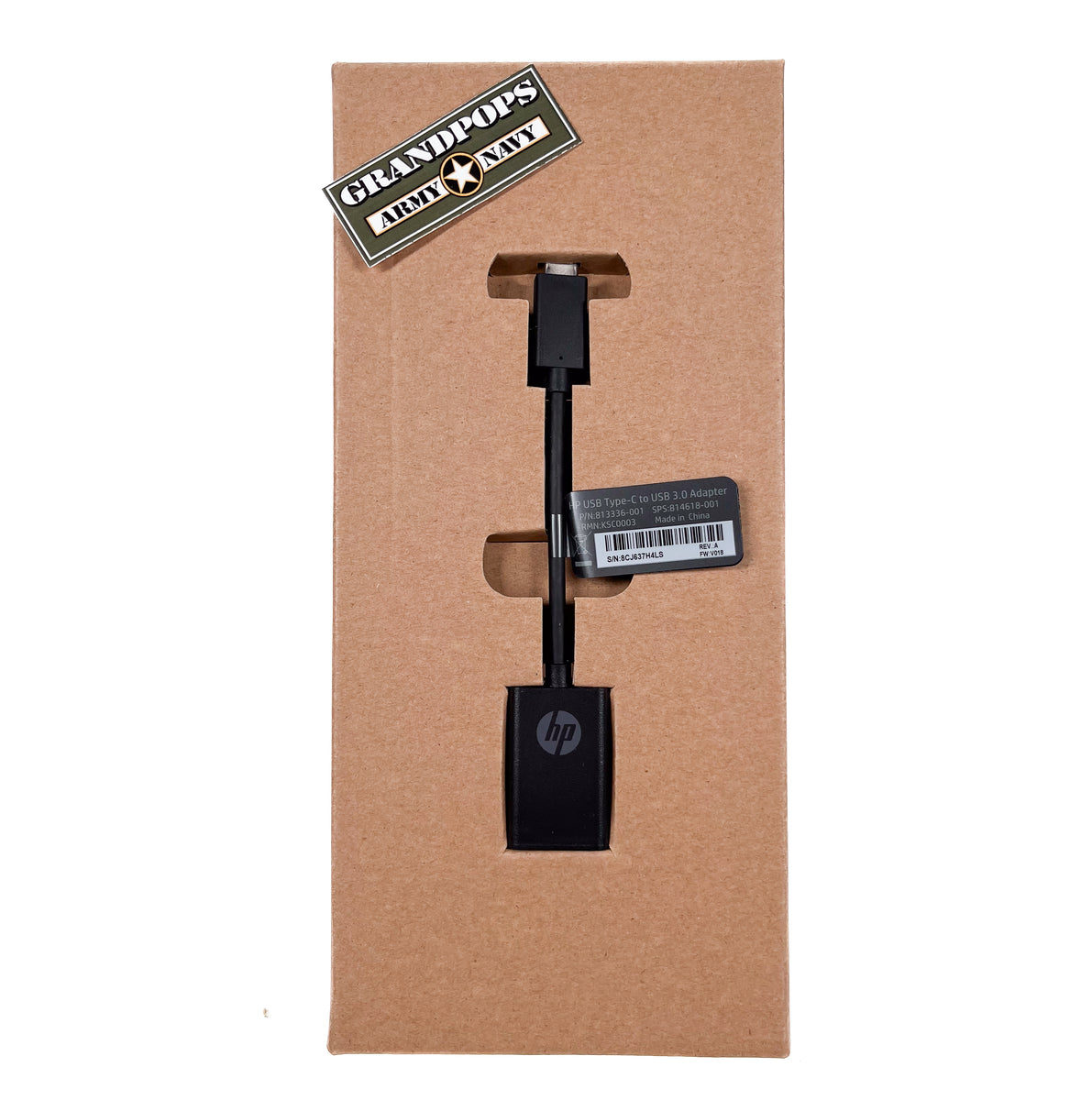 U.S. Military HP USB Type-C to USB 3.0 Adapter – GRANDPOPSARMYNAVY