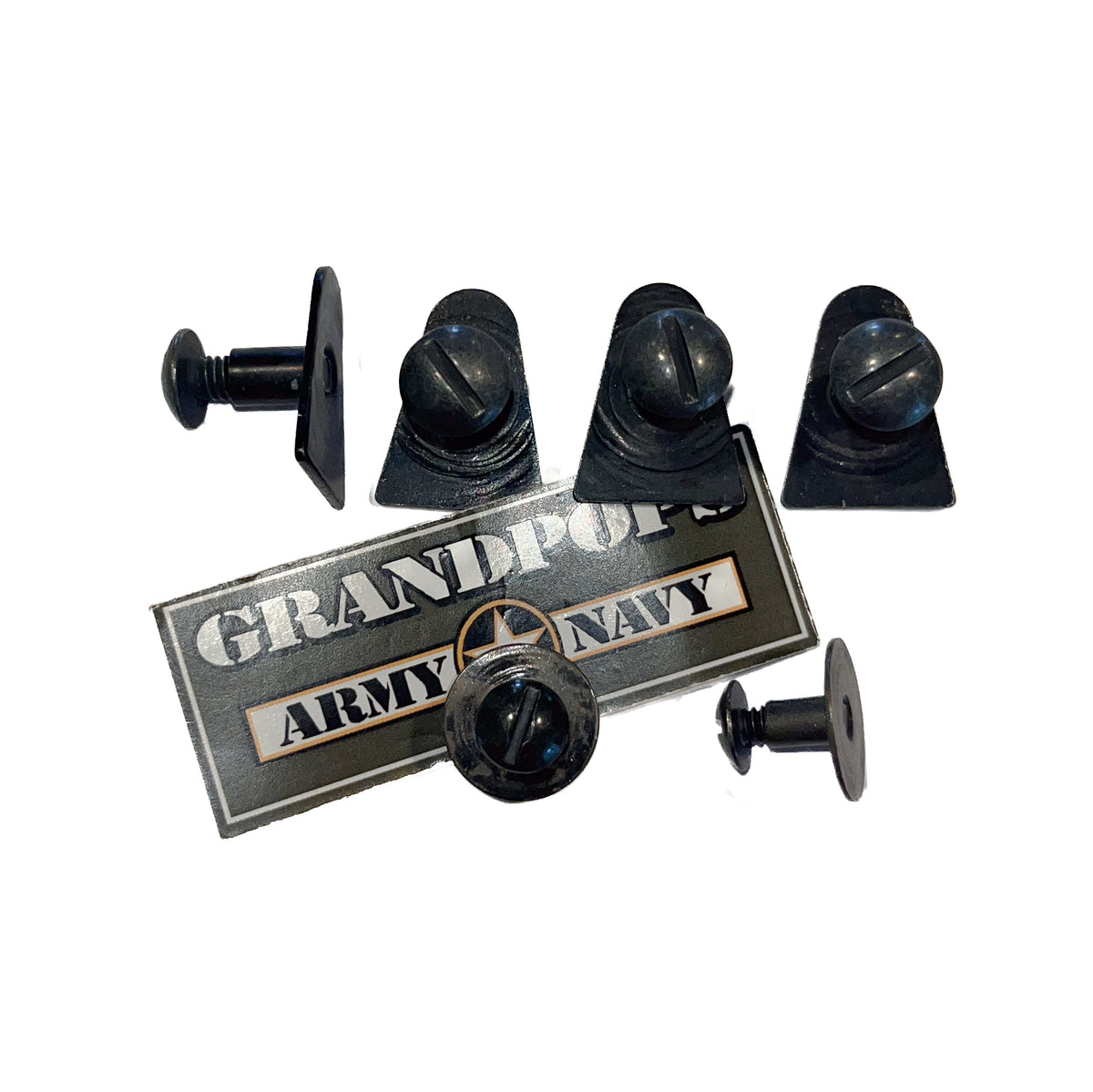 U.S. Military Original Black Metal PASGT Replacement Hardware 12PC Kit ...