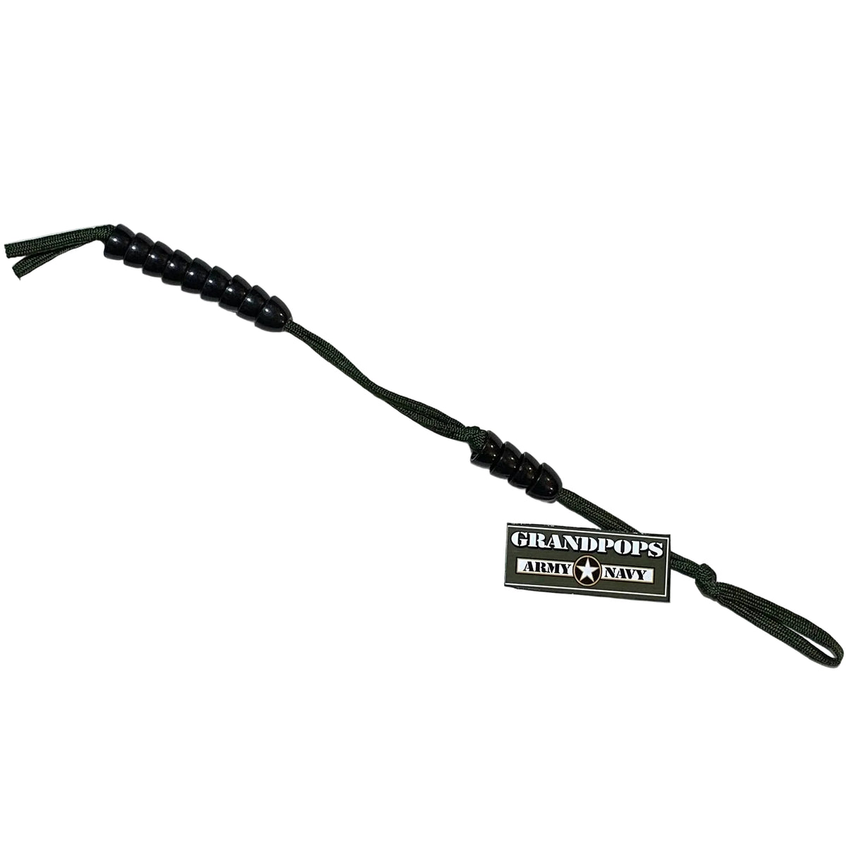U.S. Army Vietnam War Era Green Nylon Cord Ranger Beads Pace Counter ...