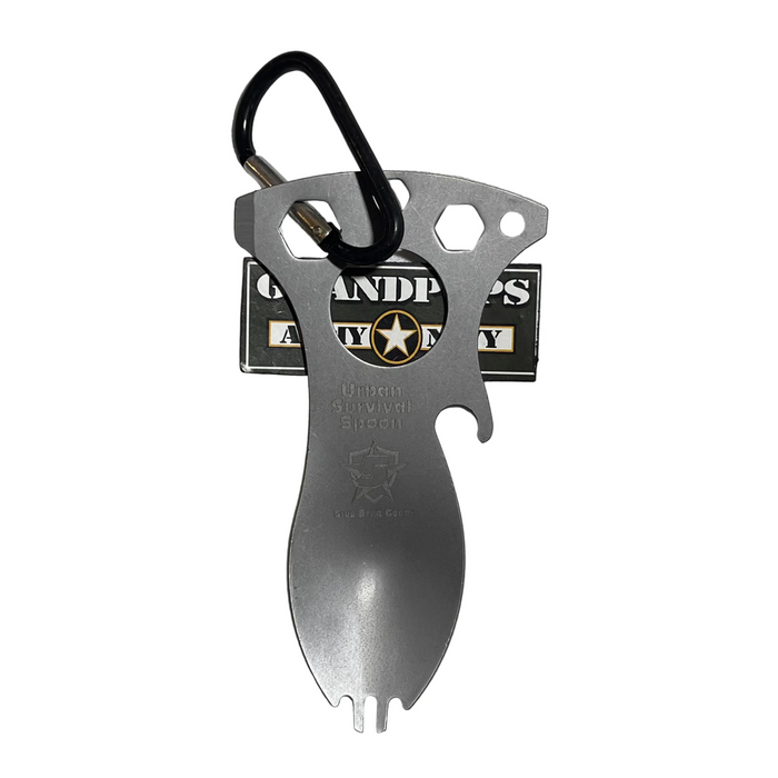 Spork Stainless Steel Survival Multitool Stainless Steel Utensil ...