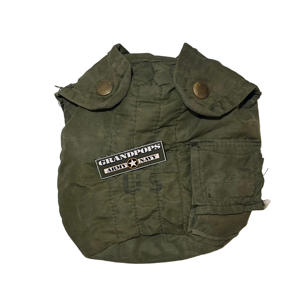 U.S. Vietnam War 1 QT M67 Nylon OD Green Canteen Insulated Cover W/ Me ...