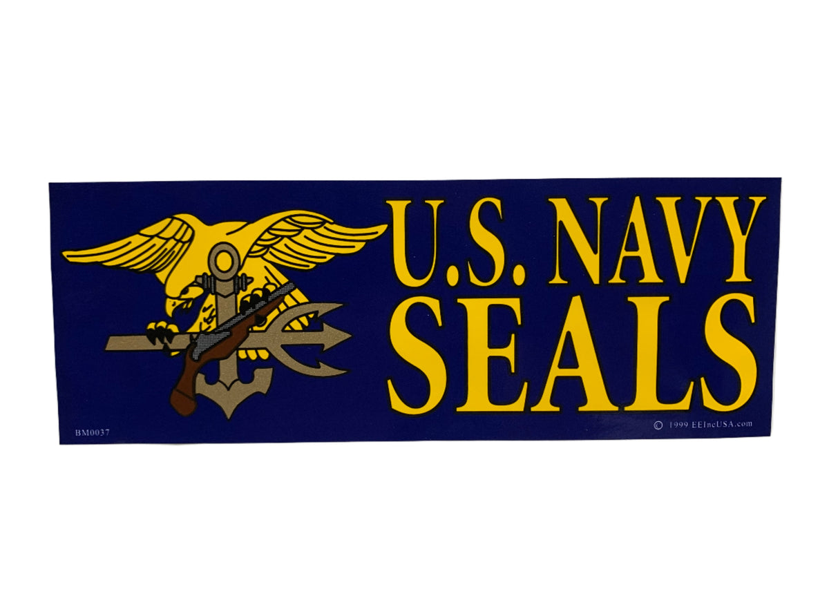 U.S. Navy Seals Bumper Sticker – GRANDPOPSARMYNAVY