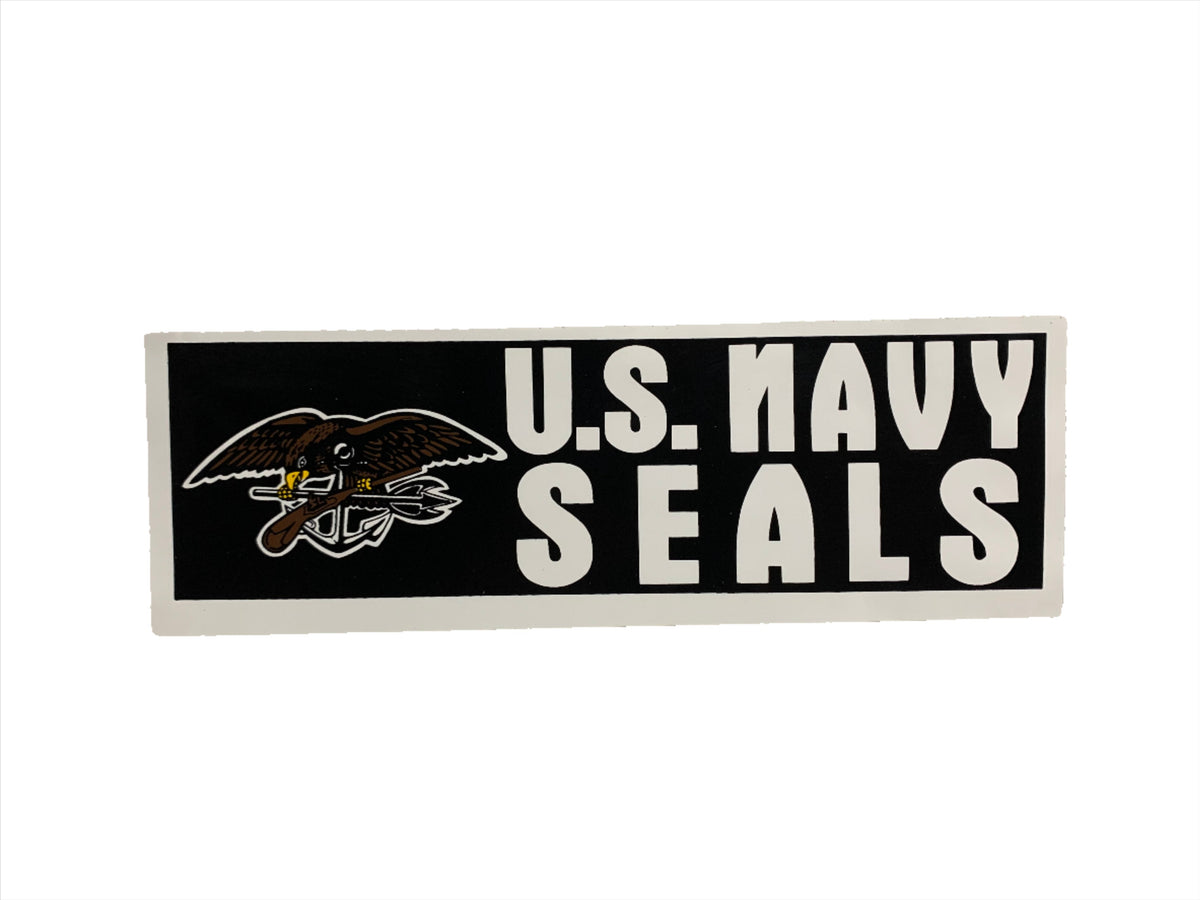 U.S. Navy Seals Bumper Sticker – GRANDPOPSARMYNAVY