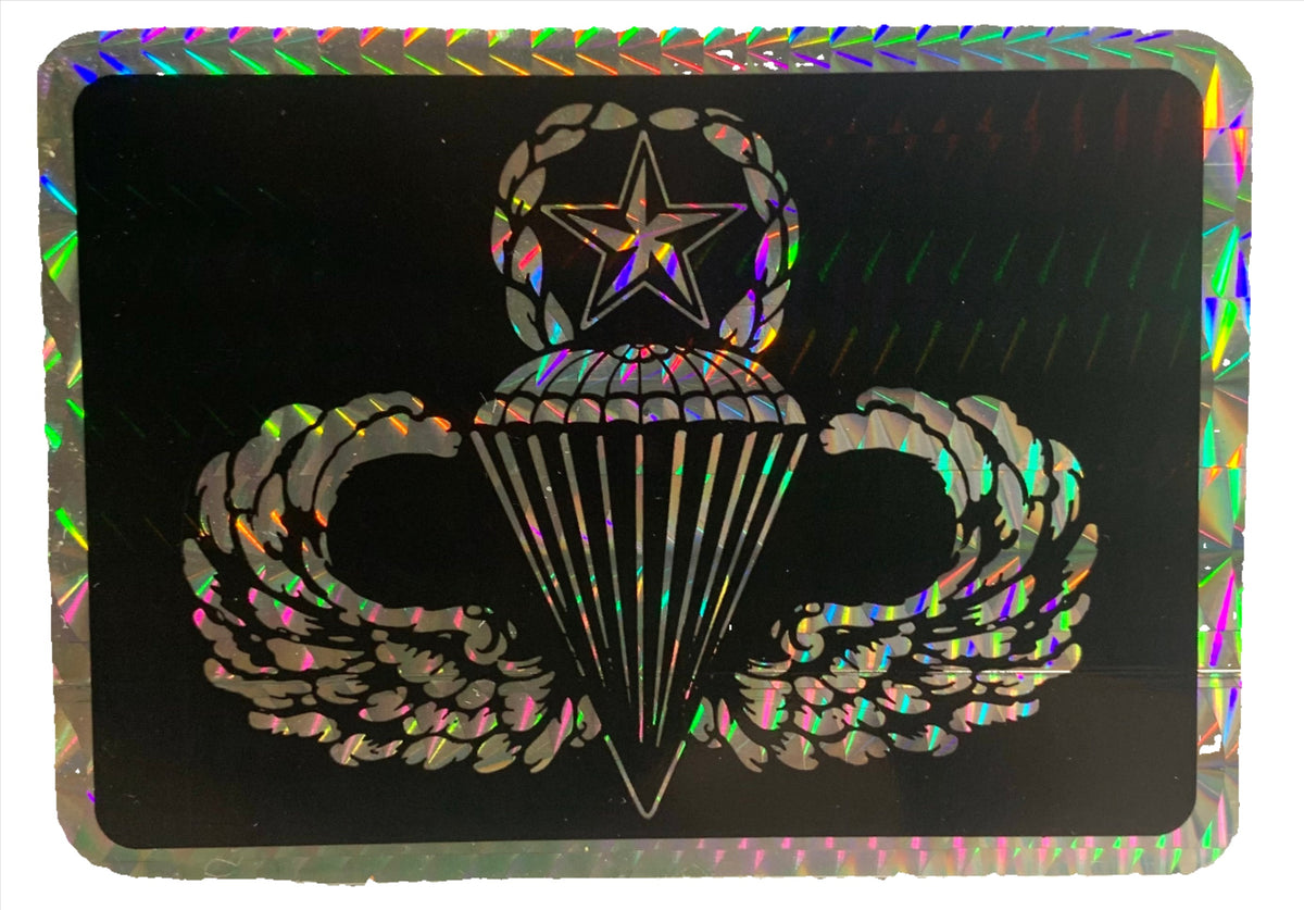 Paratrooper Jump Master Sticker – GRANDPOPSARMYNAVY