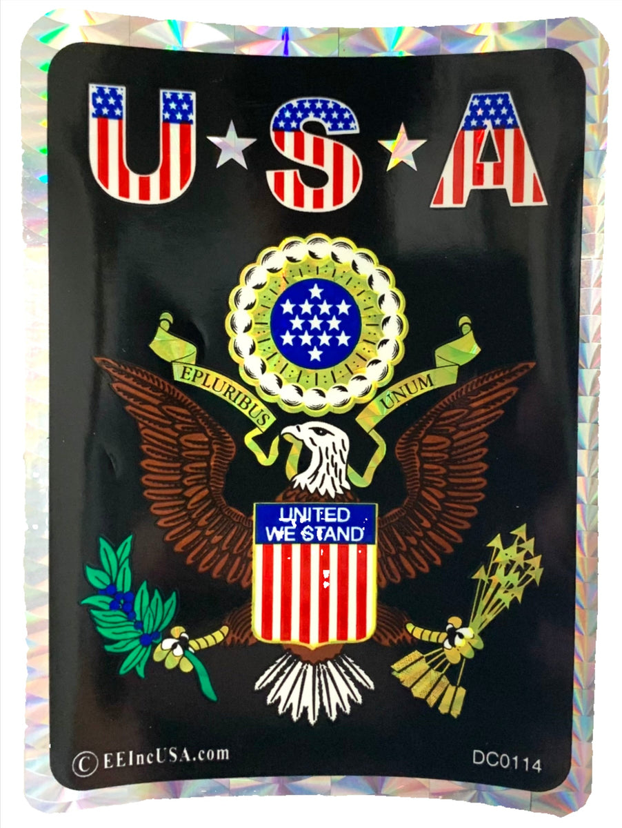 U.S.A. United We Stand Sticker – GRANDPOPSARMYNAVY