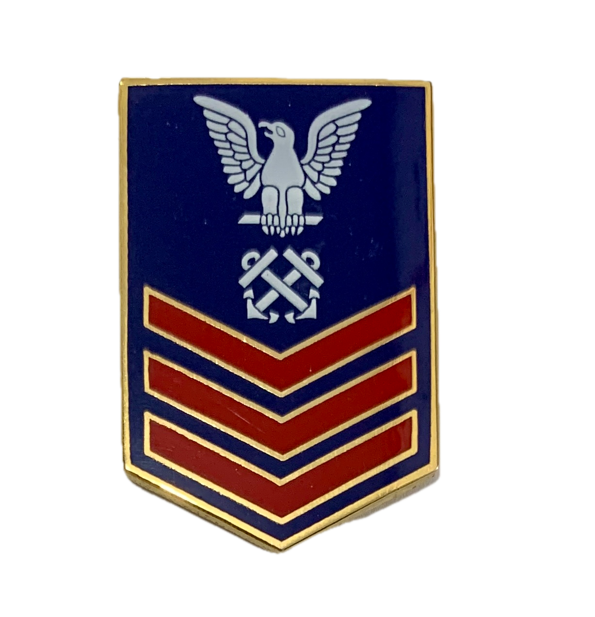 U.S. Coast Guard Petty Officer (LEFT) 1st Class E6 Pin – GRANDPOPSARMYNAVY