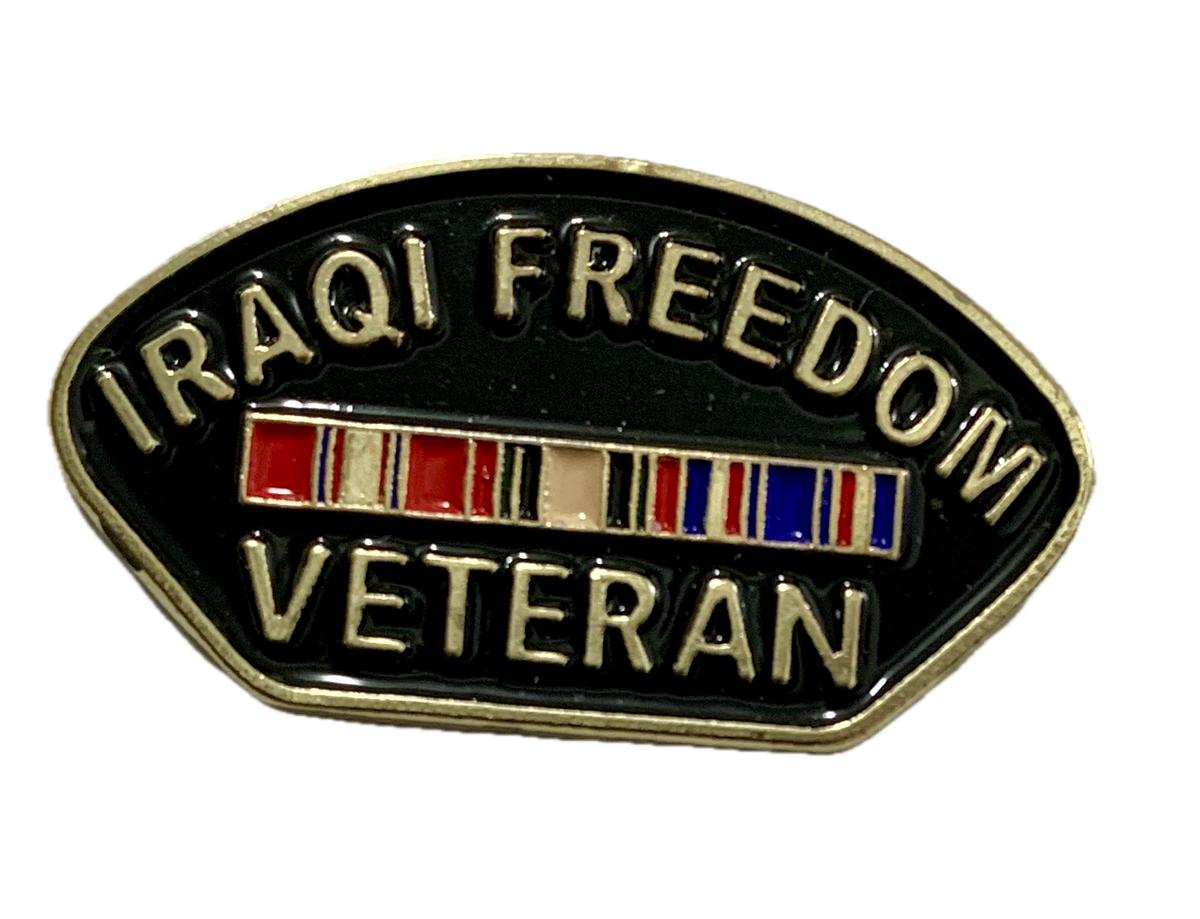 Vintage Iraqi Freedom Veteran Ribbon Pin – GRANDPOPSARMYNAVY