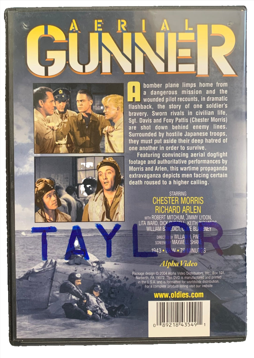 Aerial Gunner DVD – GRANDPOPSARMYNAVY