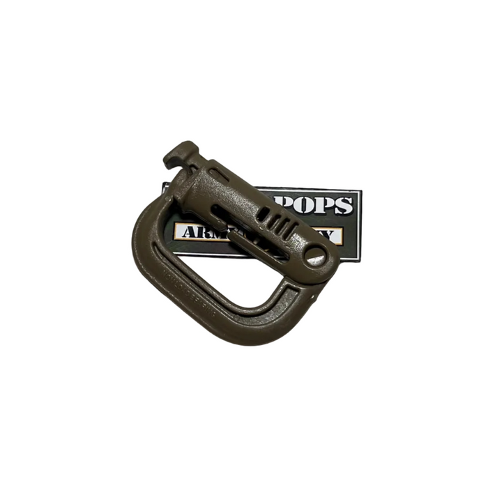 U.S. Military OCP Scorpion ITW Nexus Grimloc MOLLE Clip / Carabiner ...