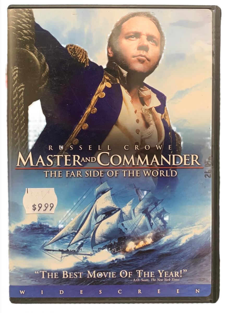 Master and Commander The Far Side of the World DVD – GRANDPOPSARMYNAVY