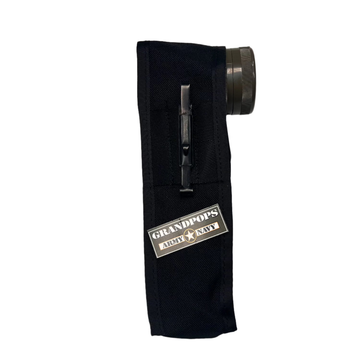 Black Nylon ALICE Fulton MX-991/U Angle Head Flashlight Pouch ...