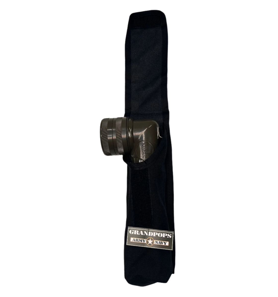 Black Nylon ALICE Fulton MX-991/U Angle Head Flashlight Pouch ...