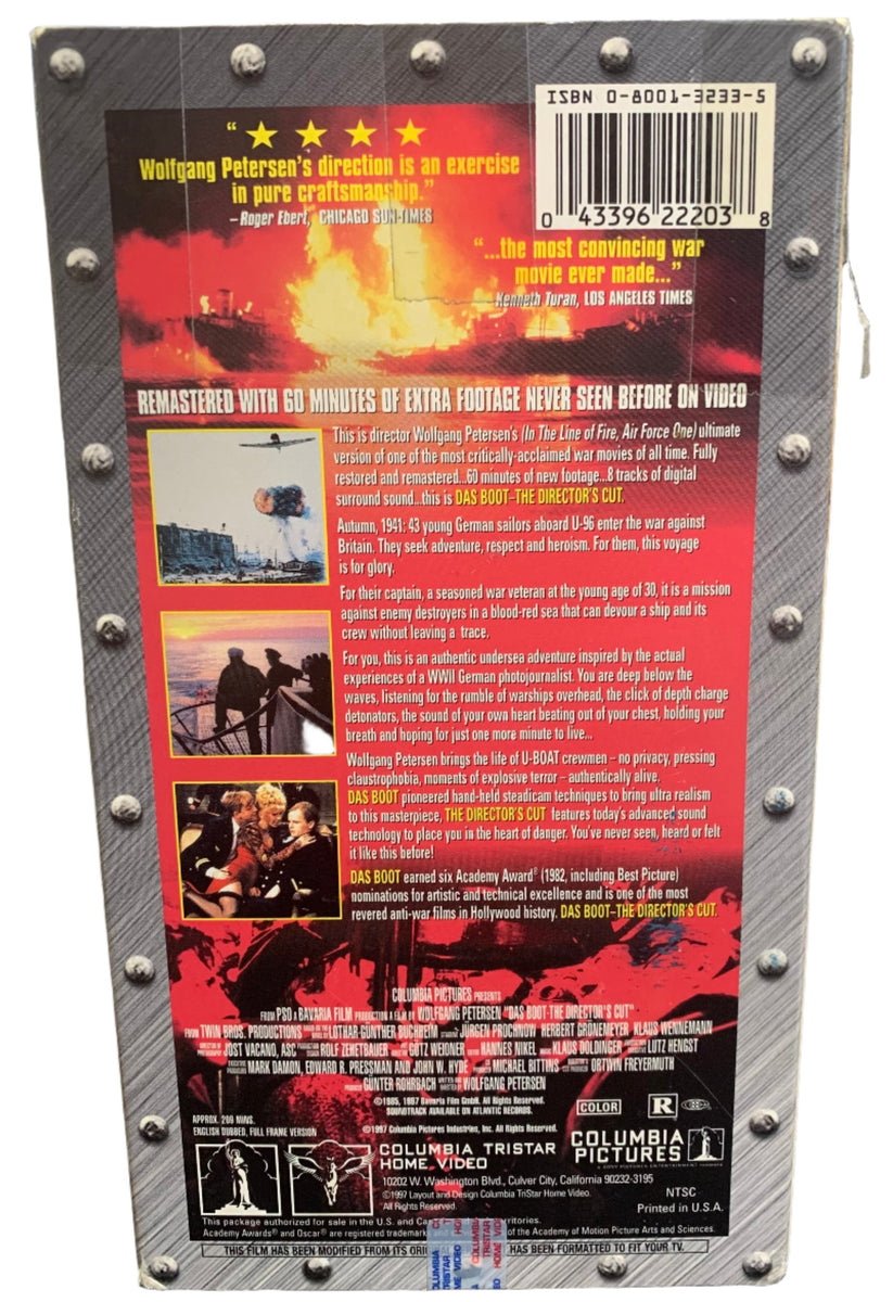 Das Boot VHS Double Bundle – GRANDPOPSARMYNAVY