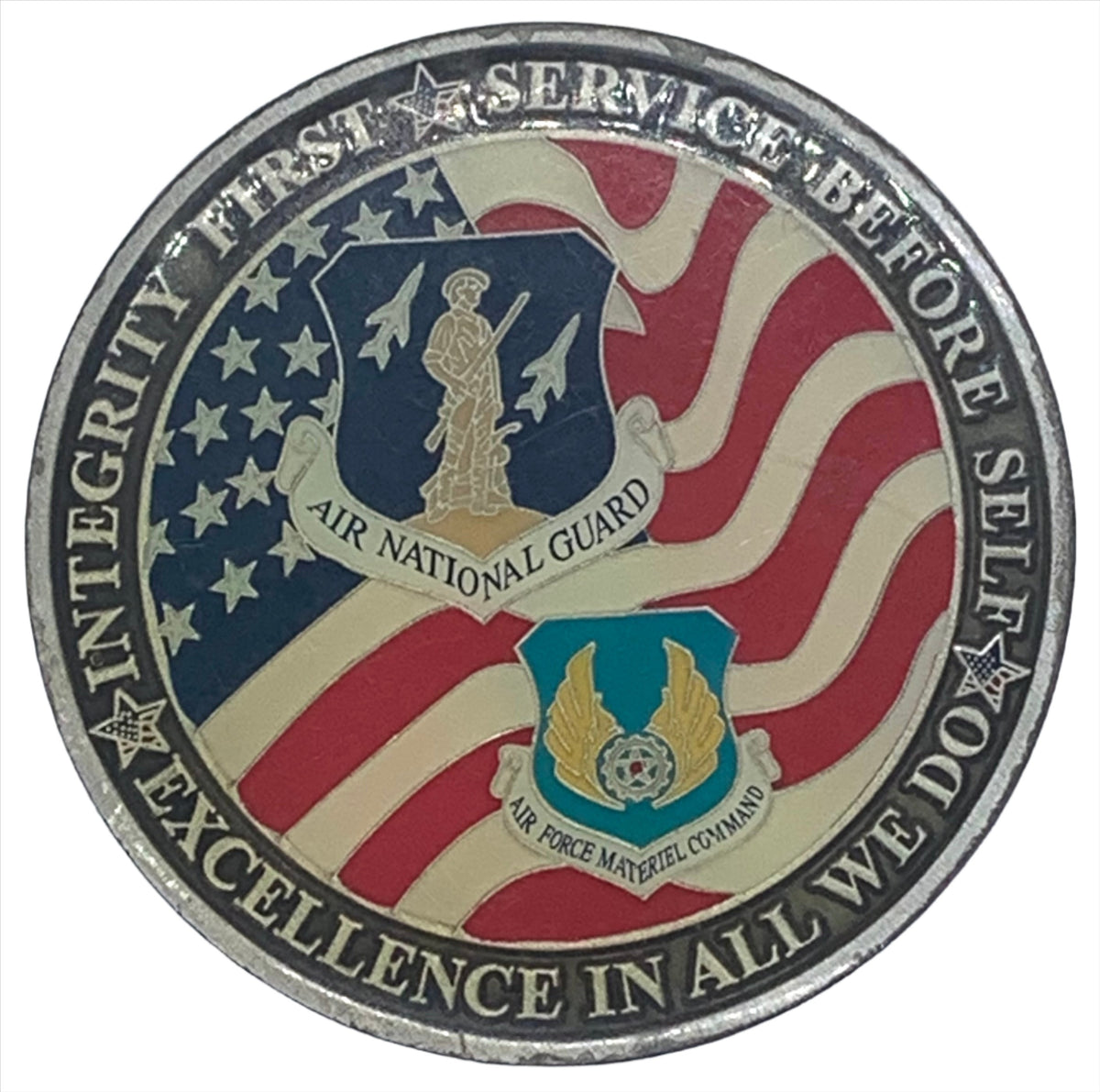 AFMC Commander Challenge Coin – GRANDPOPSARMYNAVY