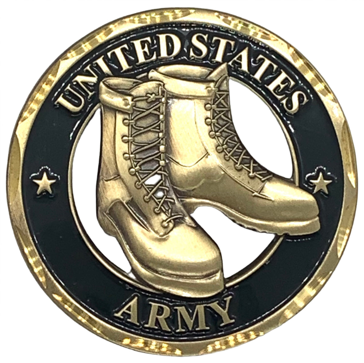 United States Army Boots on the Ground Challenge Coin – GRANDPOPSARMYNAVY