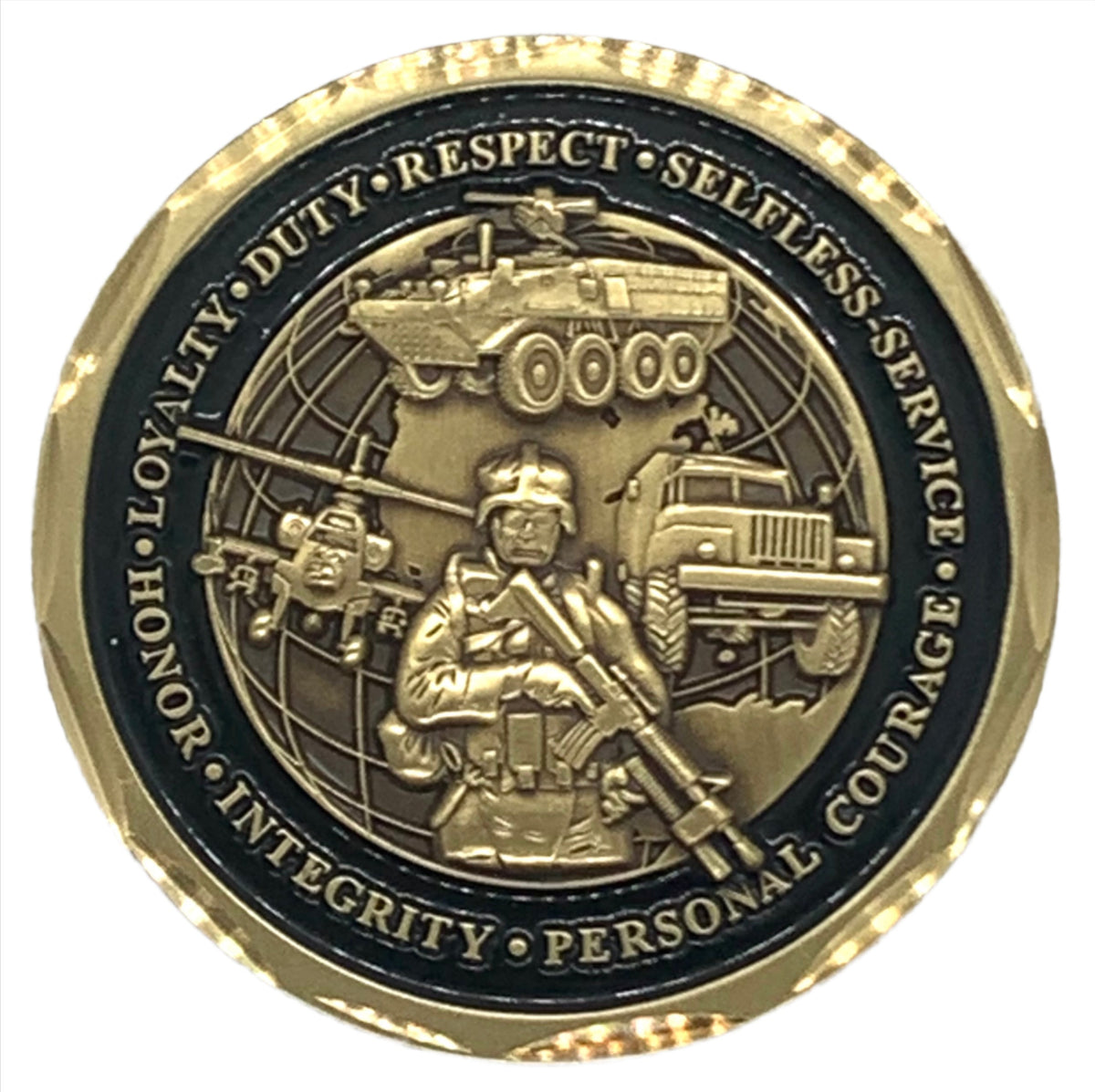 St. Christopher Protect Us Challenge Coin – GRANDPOPSARMYNAVY