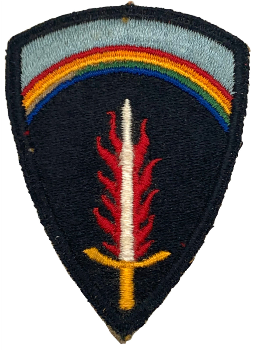 U.S. WW2 Rare Black SHAEF Color Patch – GRANDPOPSARMYNAVY