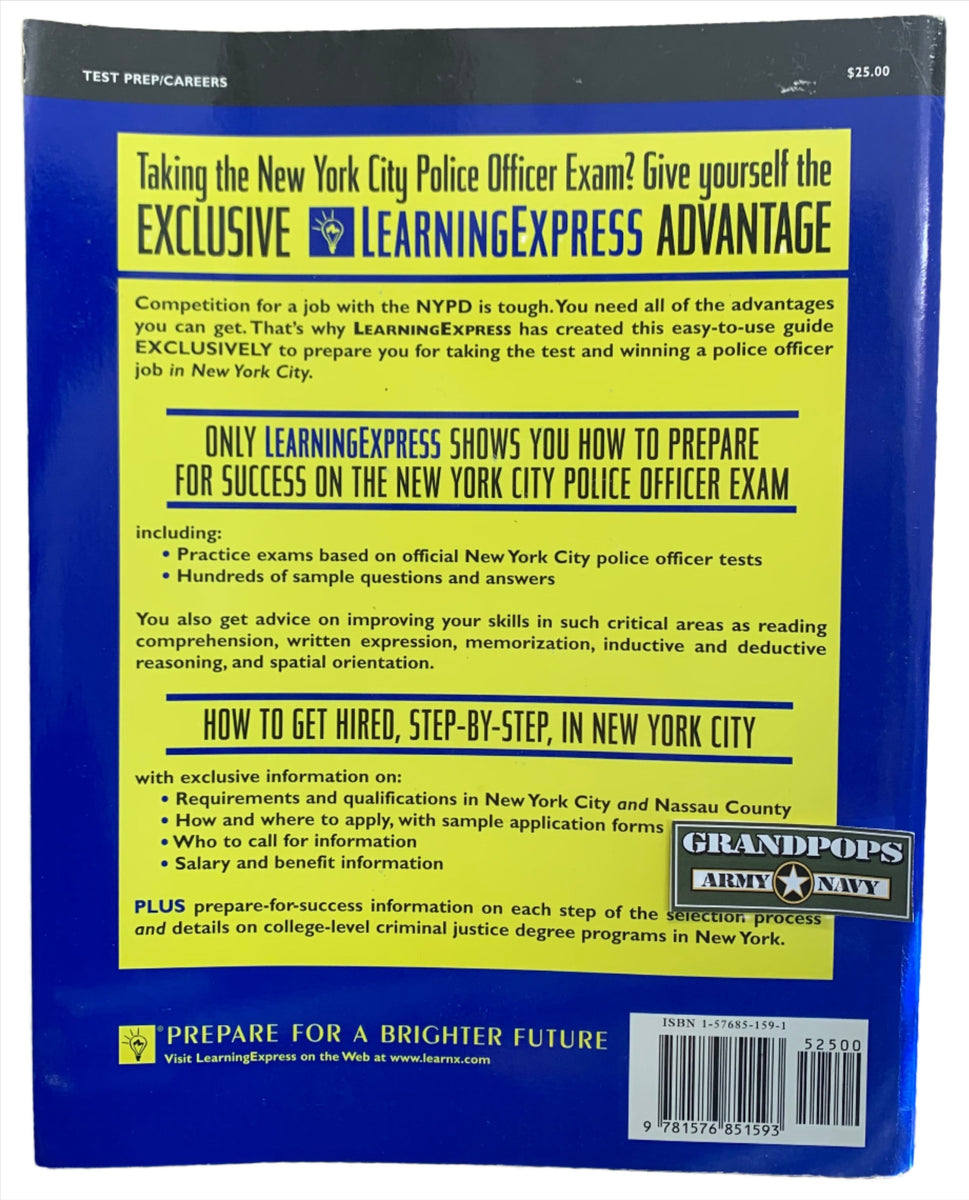 The Complete Preparation Guide Police Officer Exam New York City ...