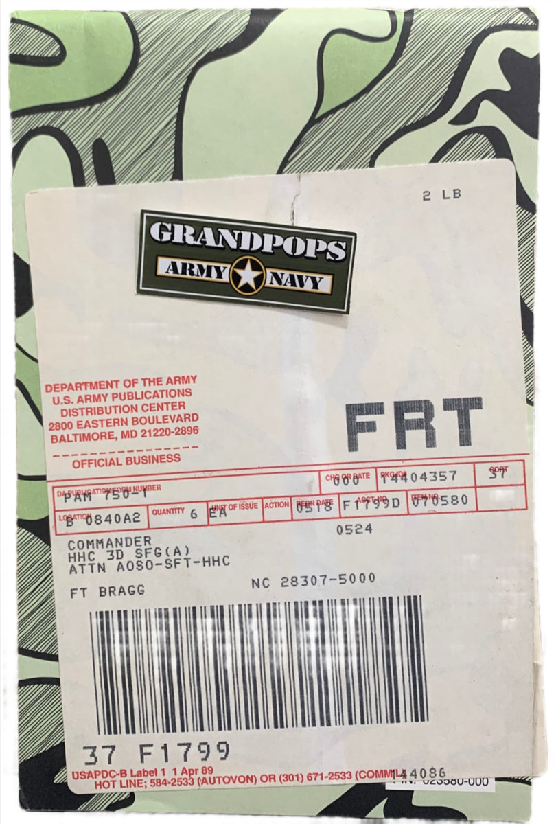 DA PAM 750-1 Leader's Unit Maintenance Handbook – GRANDPOPSARMYNAVY