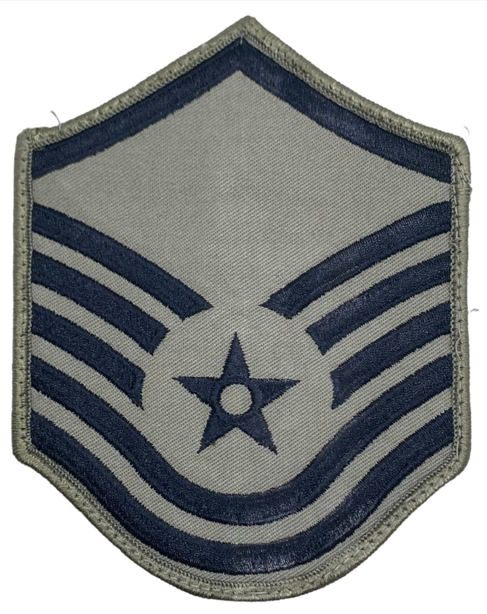 U.S. Air Force Men's Master Sergeant (E-7) ABU Rank Patch ...