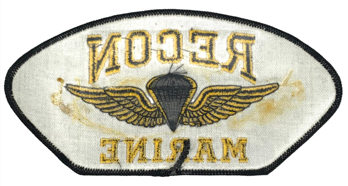 USMC Recon Marine Hat Patch – GRANDPOPSARMYNAVY