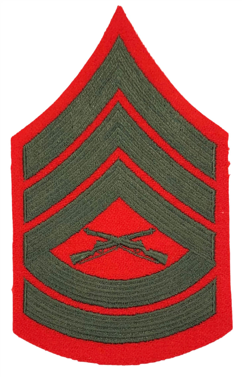 USMC Gunnery Sergeant (E-7) Alpha Patch – GRANDPOPSARMYNAVY