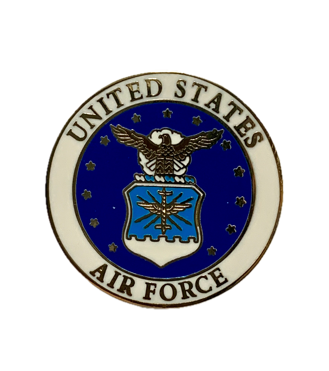 USAF Emblem (C) Medium Pin – GRANDPOPSARMYNAVY