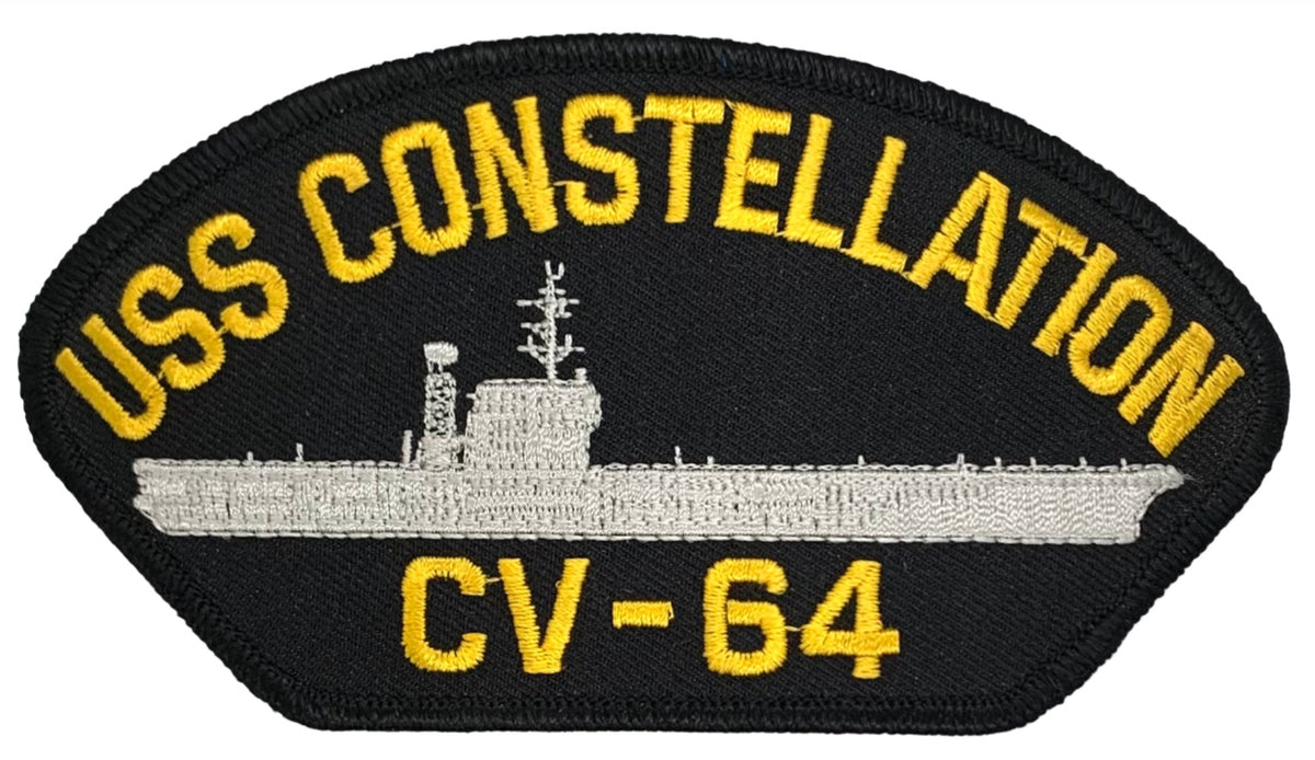 USS Constellation CV-64 U.S. Navy Hat Patch – GRANDPOPSARMYNAVY