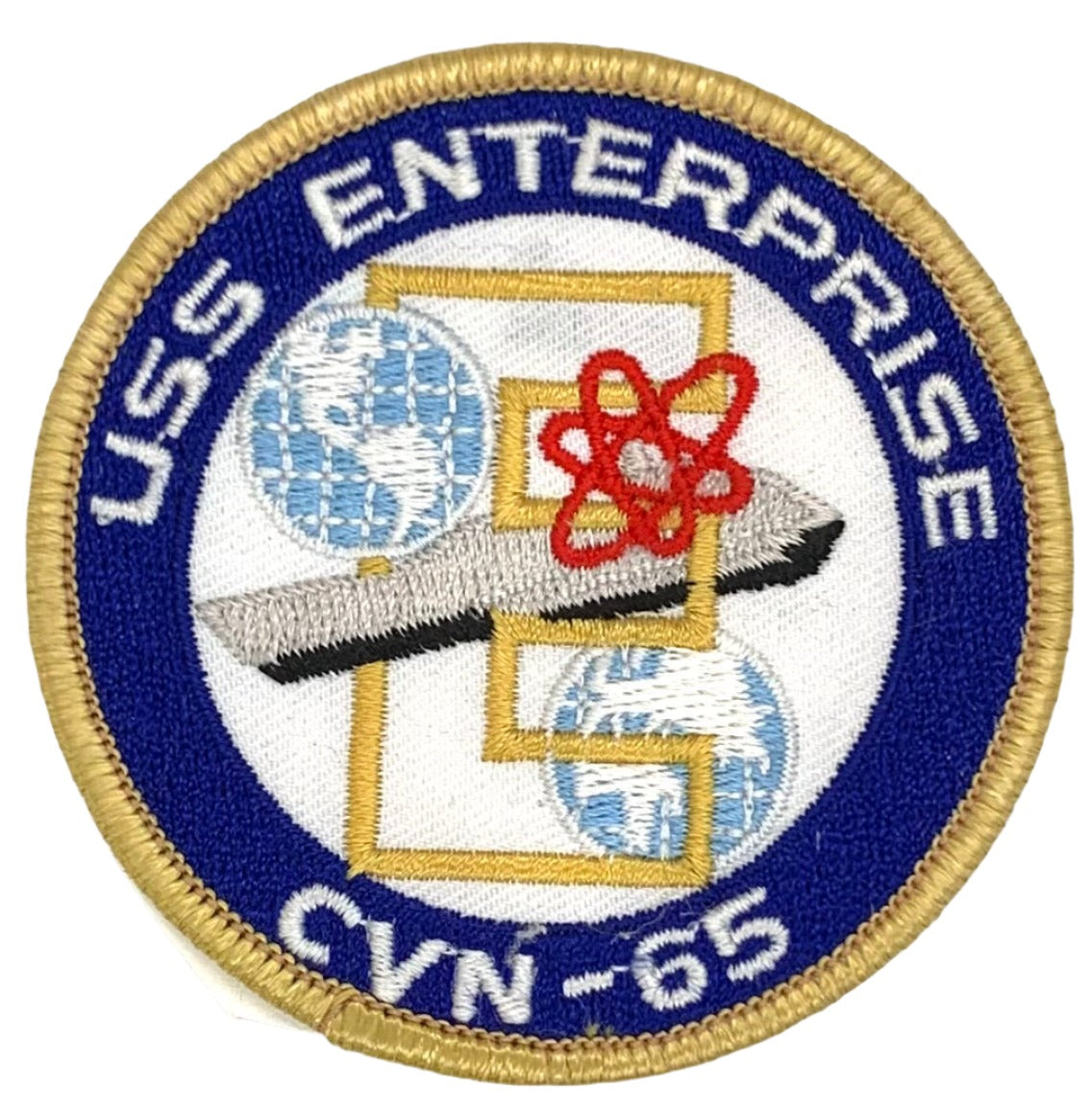 U.S. Navy USS Enterprise CVN-65 Patch – GRANDPOPSARMYNAVY