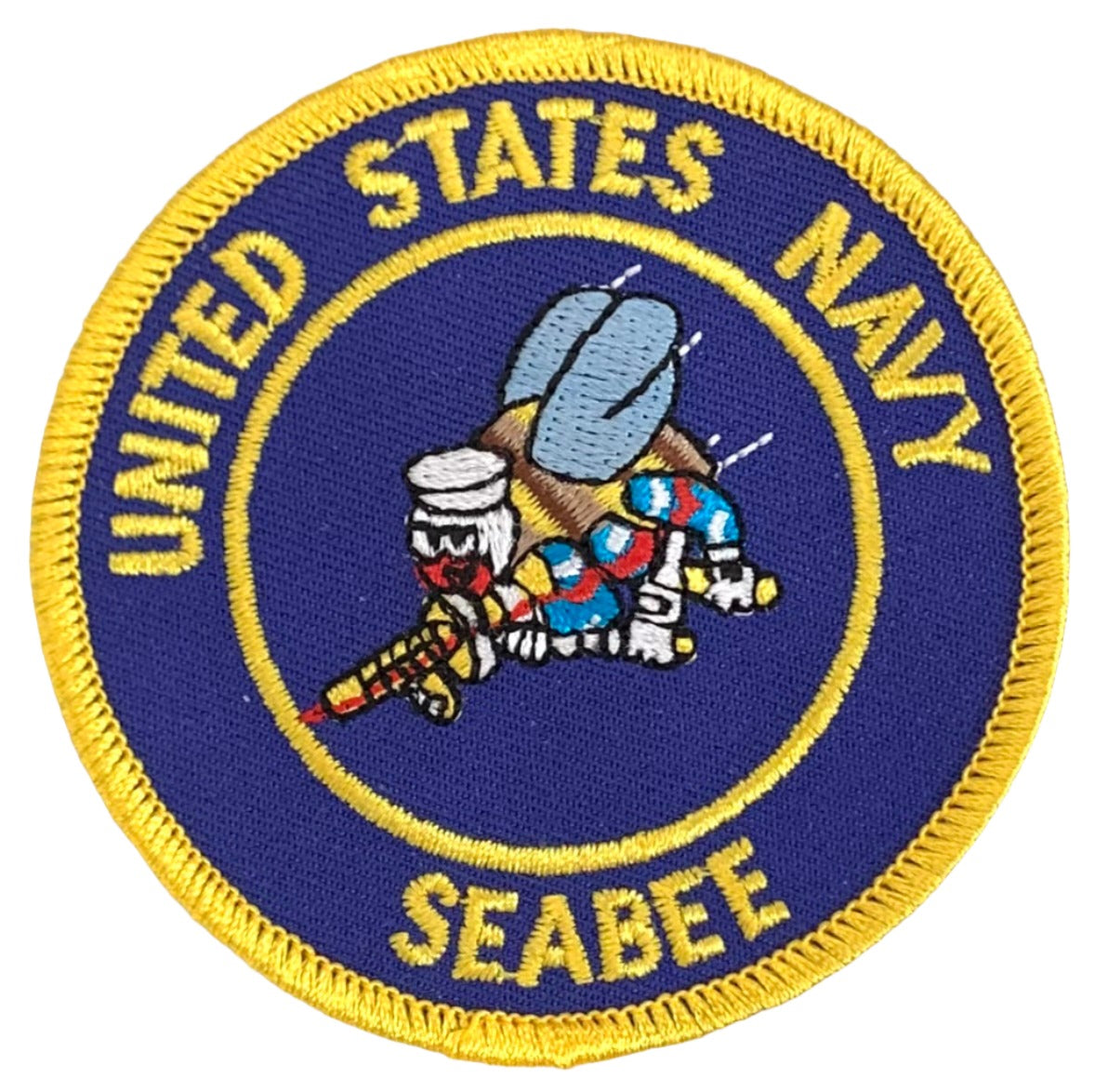 United States Navy Seabee Patch – GRANDPOPSARMYNAVY