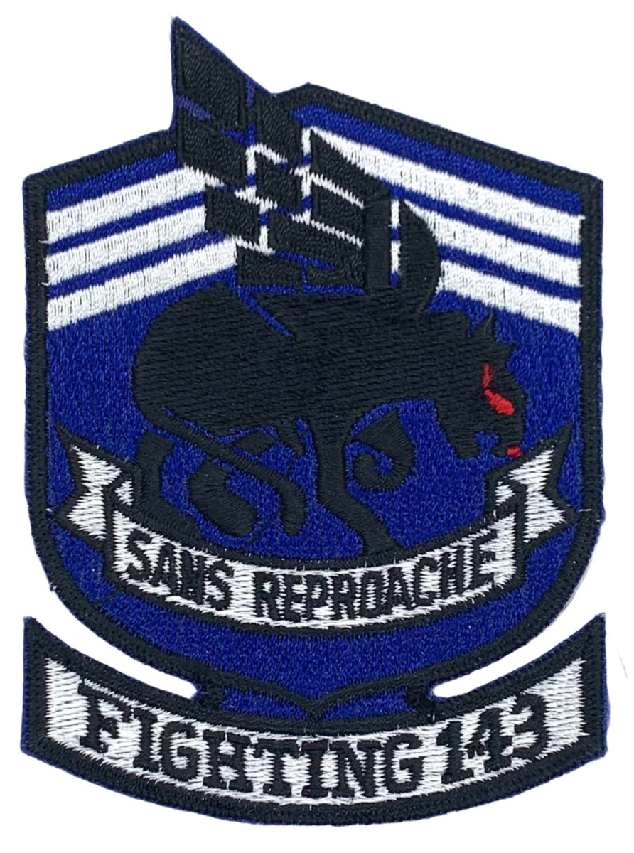 U.S. Navy San Reproache Fighting Squadron 143 Patch – GRANDPOPSARMYNAVY