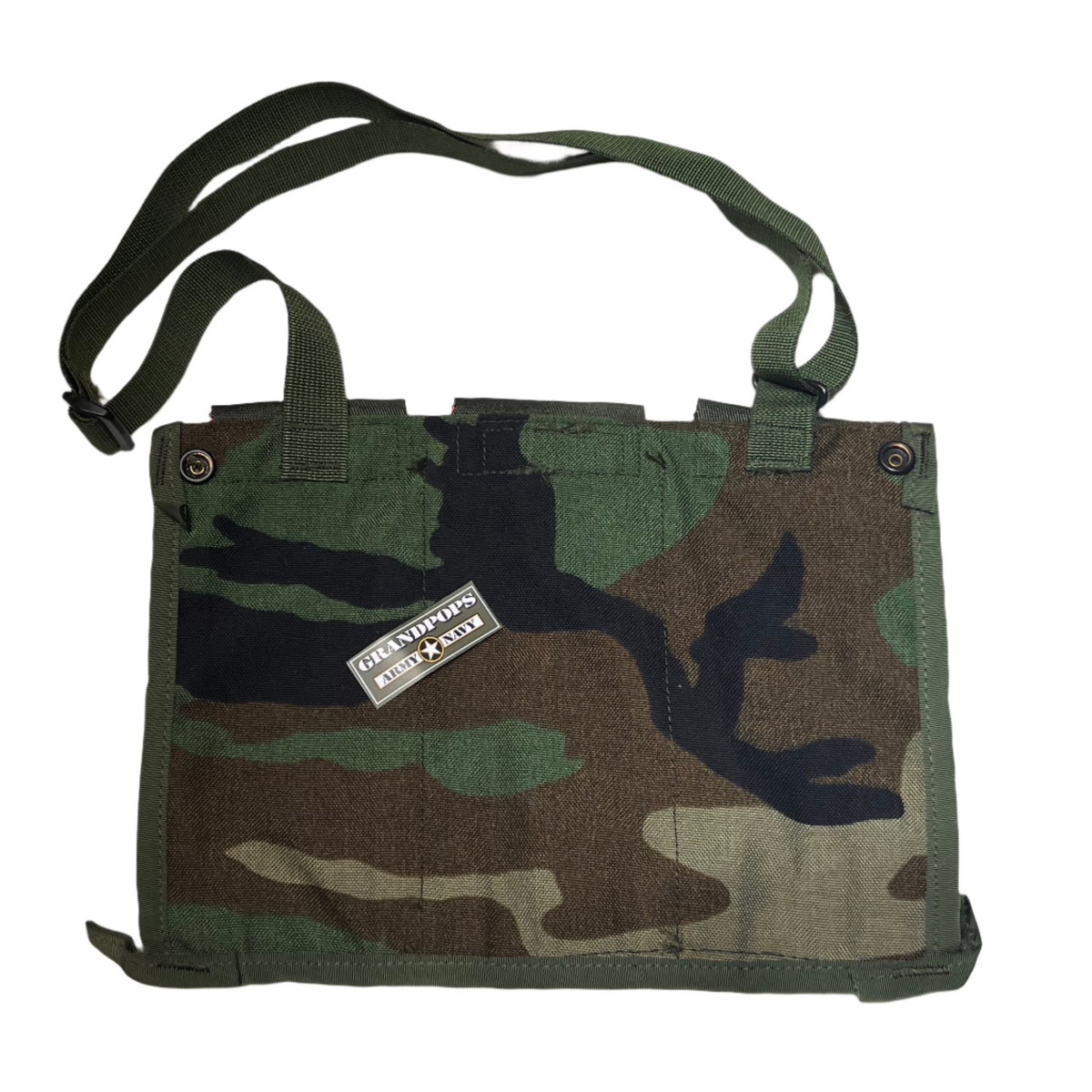 U.S. Military M81 Woodland Camo 3 Pocket M16 5.56 Bandolier ...