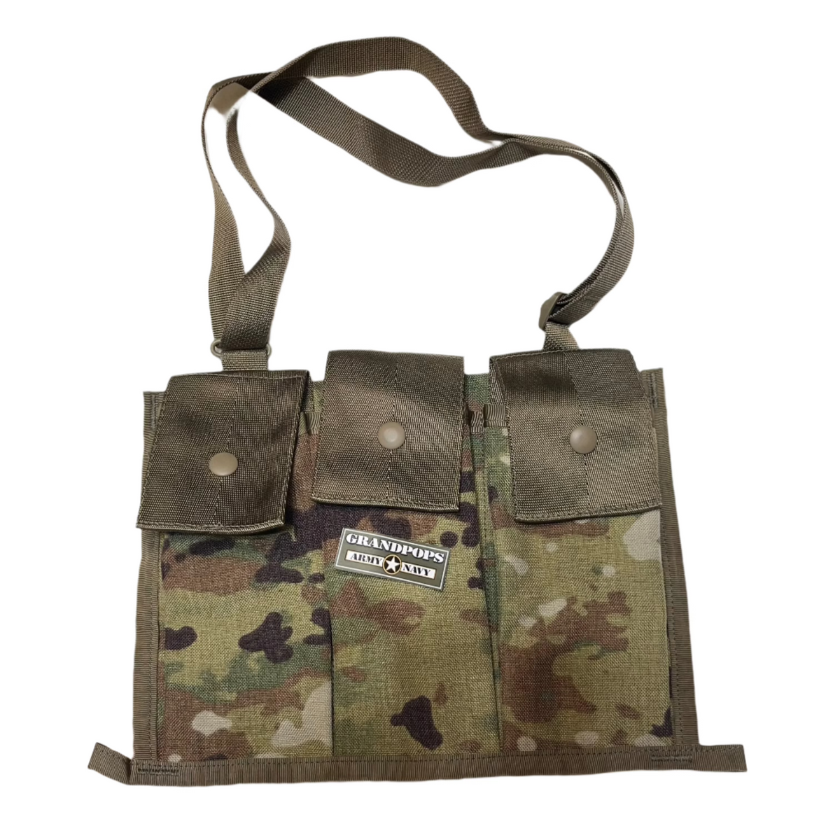 U.S. Military Original OCP Scorpion Camo 3 Pocket M16 5.56 Bandolier ...