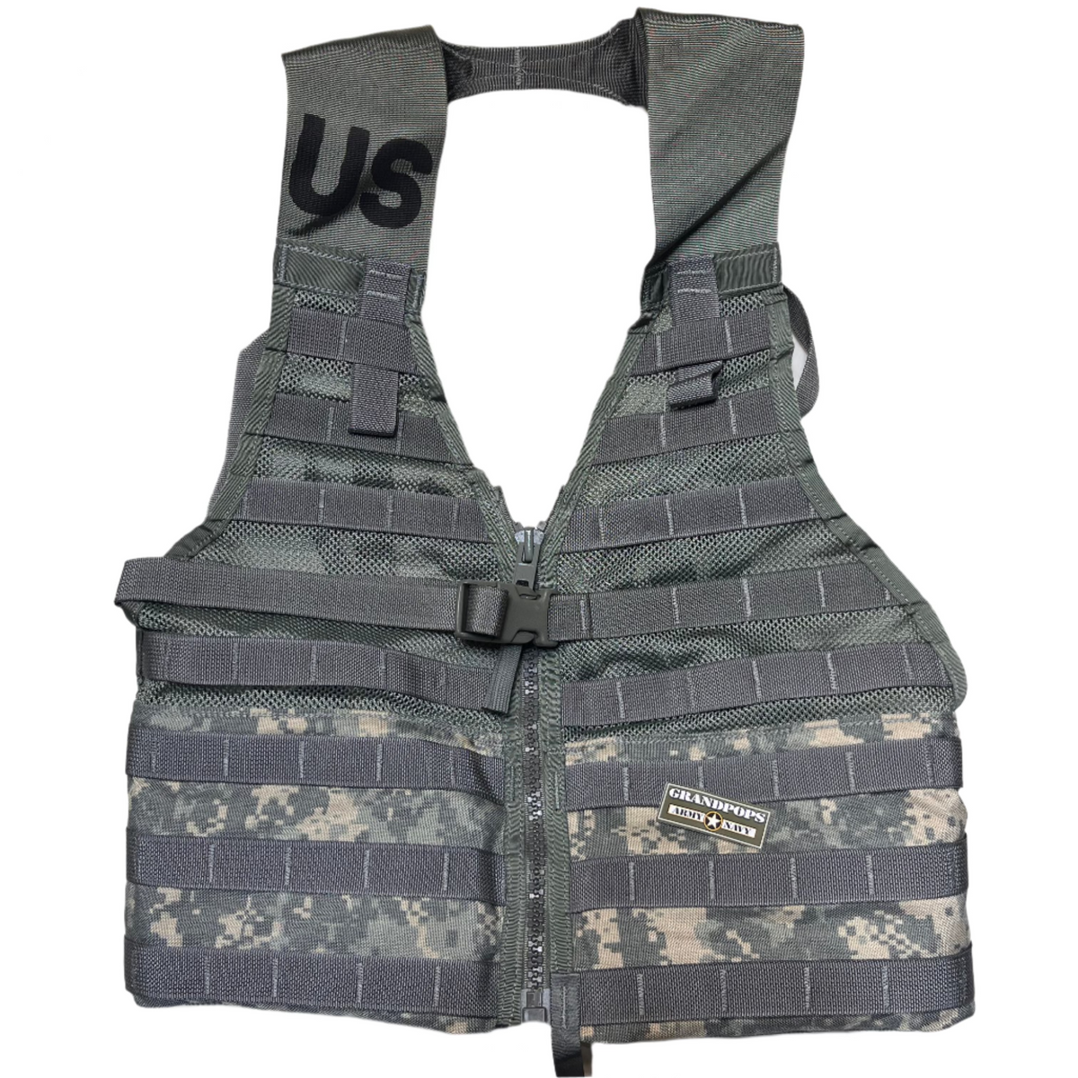 U.S. Military ACU Digital Camo MOLLE II Fighting Load Carrier FLC ...